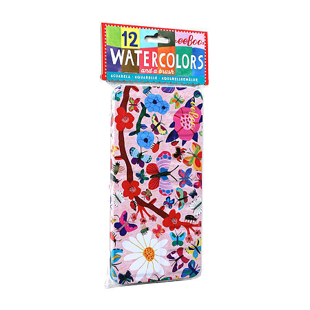 Click here for Eeboo Butterflies Watercolor Paint Set 12 Colors 2... prices