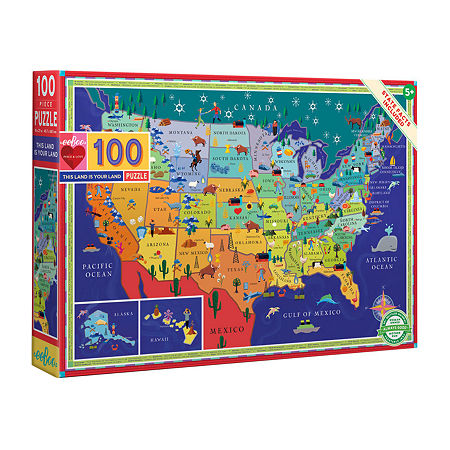 Click here for Eeboo This Land Is Your Land 100 Piece 100-pc. Puz... prices