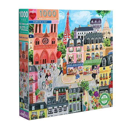 Click here for Eeboo Piece And Love Paris In A Day 1000 Pc Rectan... prices