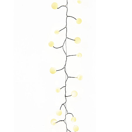 Click here for Kurt S. Adler 8ft. Warm White LED Bead Cluster Gar... prices