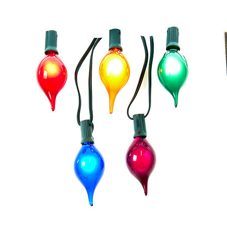 Click here for Kurt Adler UL 10-Light G45 Multicolor Teardrop Lig... prices