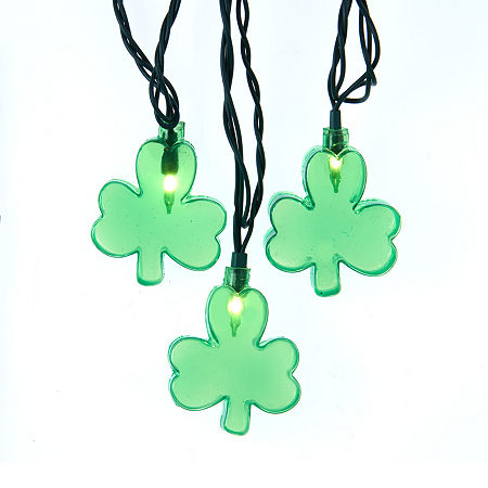 Click here for Kurt Adler UL 10-Light Shamrock Light Set  One Siz... prices