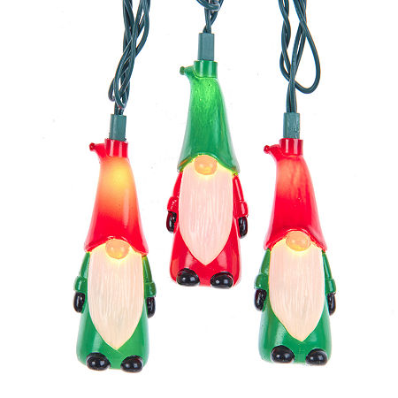 Click here for Kurt Adler UL 10-Light Red and Green Gnome Light S... prices