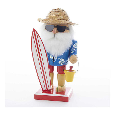 Click here for Kurt Adler 8-Inch Surfer Santa Nutcracker  One Siz... prices