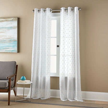 Click here for Stratford Park Cassie Grommet Top Sheer Set of 2 C... prices