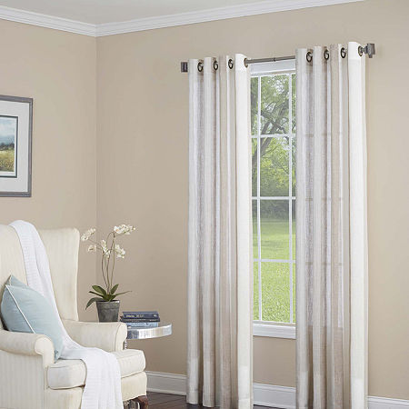 Click here for Stratford Park Maritza Grommet Top Sheer Single Cu... prices