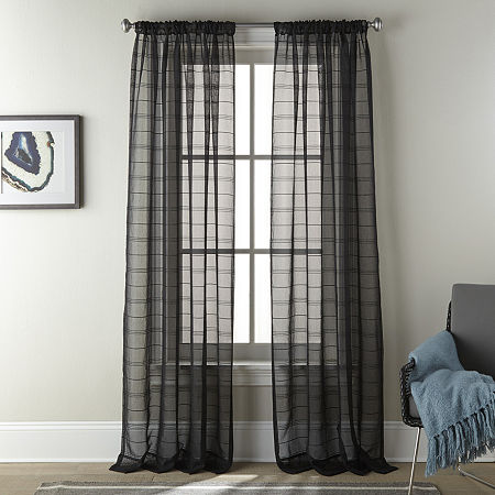 Click here for Stratford Park Karina Rod Pocket Sheer Set of 2 Cu... prices