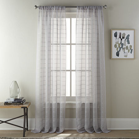 Click here for Stratford Park Karina Rod Pocket Sheer Set of 2 Cu... prices