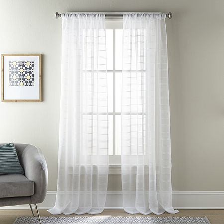 Click here for Stratford Park Karina Rod Pocket Sheer Set of 2 Cu... prices