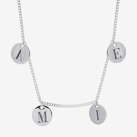 Click here for Womens Sterling Silver 16 Inch Name Necklace  One... prices