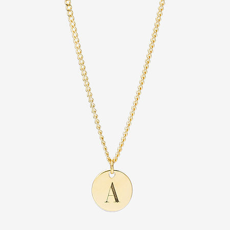 Click here for Womens 14K Gold Over Silver 16 Inch Name Necklace... prices