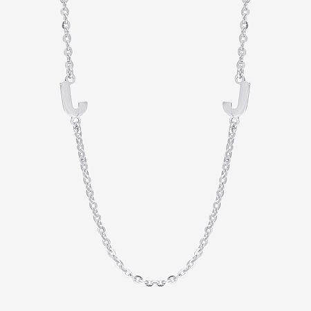 Click here for Womens Sterling Silver 16 Inch Name Necklace  One... prices