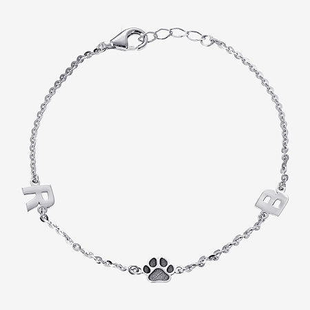 Click here for Womens Sterling Silver 7.25 Inch Solid Cable Id Br... prices