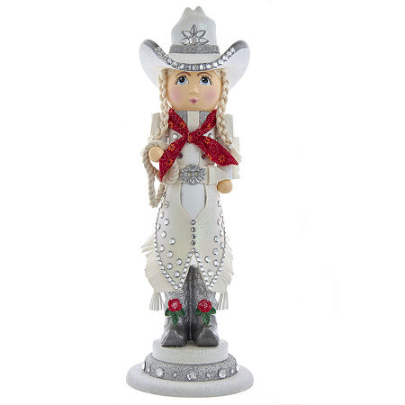 Click here for Kurt Adler 18-Inch Hollywood Rhinestone Cowgirl Nu... prices