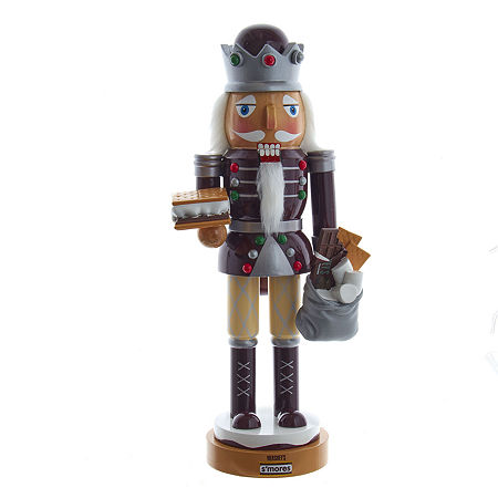 Kurt Adler 14 Hersheys Smores Nutcracker - Multicolored