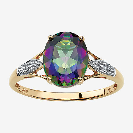 Click here for Womens Diamond Accent Genuine Mystic Fire Topaz 10... prices