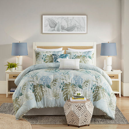 Harbor House Kiawah Island Cotton 6-Pc. Comforter Set  California King - Blue