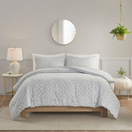 Click here for Madison Park Everly Woven Medallion 3-Pc. Comforte... prices
