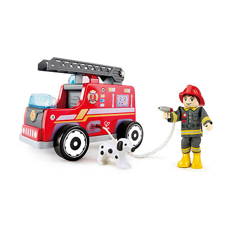 Click here for Hape Fire Truck Playset 3-pc. Toy Playset  One Siz... prices