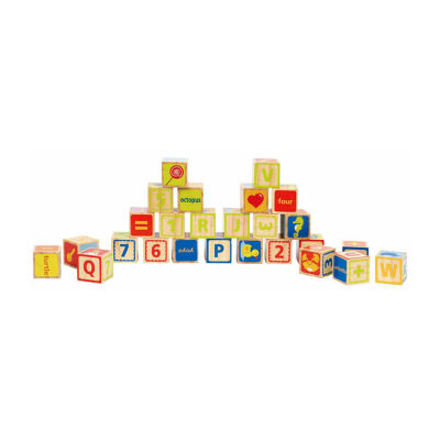 Hape Alphabet & Numbers Stacking Blocks Puzzle - JCPenney