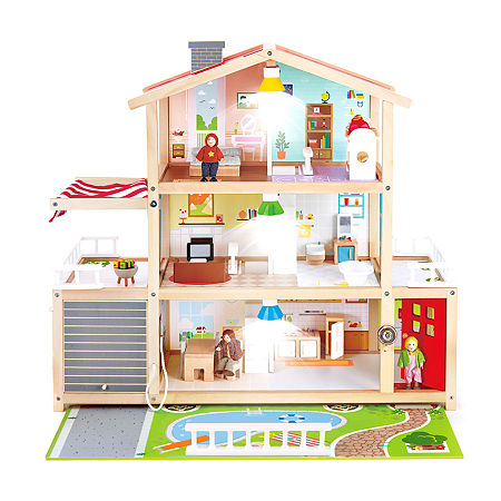 Hape Family Mansion Dollhouse - Multicolored