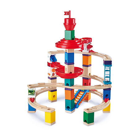 Click here for Hape Super Spiral Quadrilla Marble Run Constructio... prices
