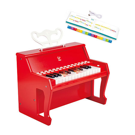 Click here for Hape Learn with Lights- Red Electronic Piano - Mul... prices