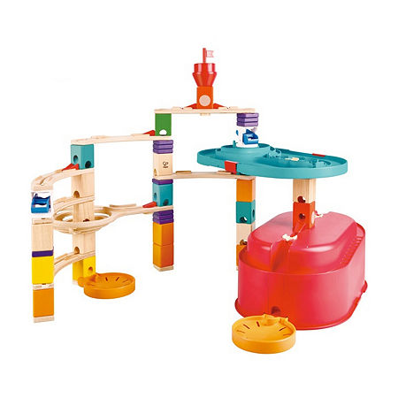 Click here for Hape Marble Run: Stack Track Bucket Building Set 1... prices