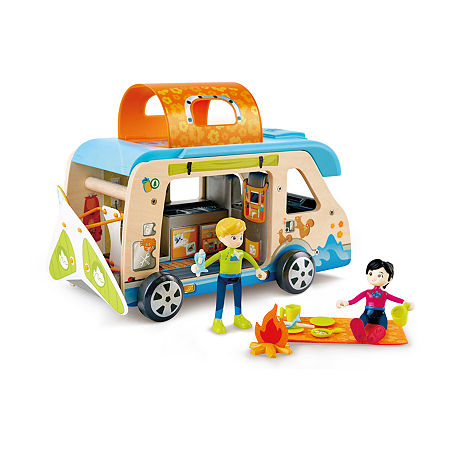 Click here for Hape Adventure Van Playset - Multi prices