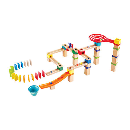 Click here for Hape Wooden Marble Run Race Track - 81 Pcs - Light... prices