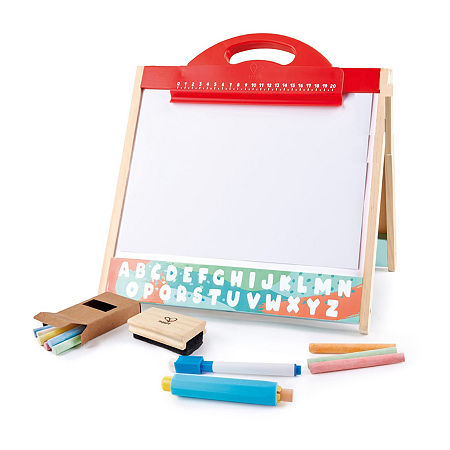 Click here for Hape Store & Go Easle: Double-Sided 5-pc. Easel  O... prices