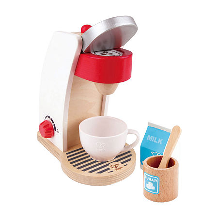 Hape My Coffee Machine - 6 Piece Set Play Kitchen  One Size