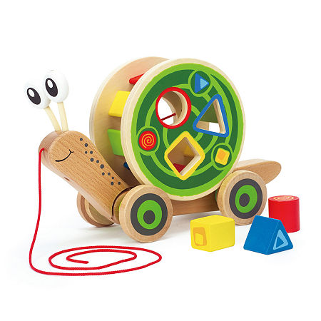 Click here for Hape Walk-A-Long: Snail Discovery Toy  One Size prices