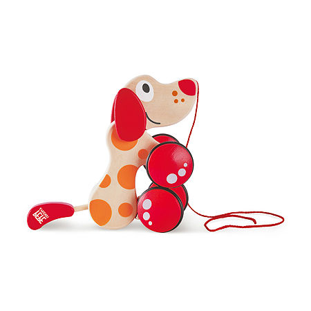 Click here for Hape Walk-a-Long Pepe Puppy Toddler Toy - Multi prices