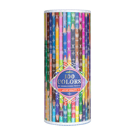 Click here for Eeboo 100 Colors Color Pencils Coloring Set  One S... prices