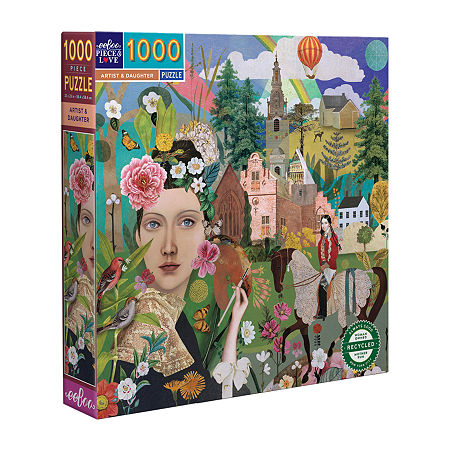Click here for Eeboo Artist N Daughter 1000-pc. Puzzle  One Size prices