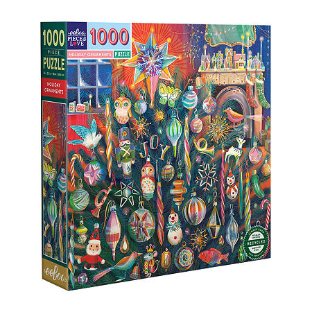 Click here for Eeboo Holiday Ornaments 1000-pc. Puzzle  One Size prices