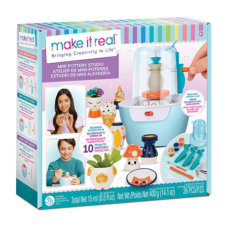 Click here for Make It Real Mini Pottery Studio Art Set  One Size prices