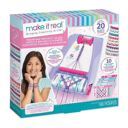 Click here for Make It Real Friendship Bracelet Maker 101-pc. Fas... prices