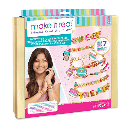 Click here for Make It Real Sweet Treats Bracelet Kit Jewelry Kit... prices