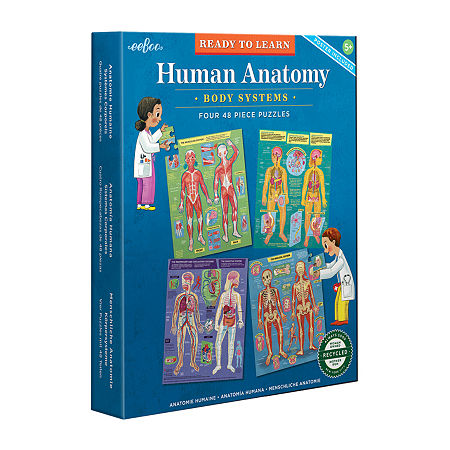 Click here for Eeboo Human Anatomy 4-Puzzles 193-pc. Puzzle  One... prices