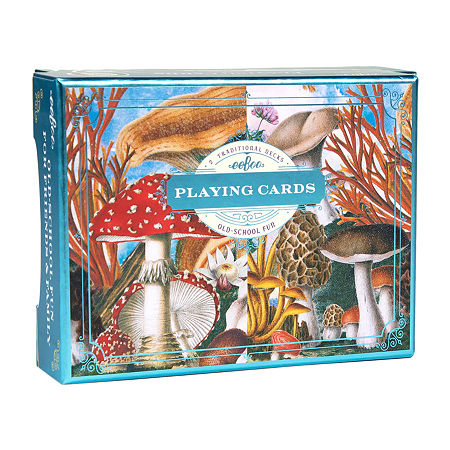 Click here for Eeboo Mushroom Playing Cards 108-pc. Card Game  On... prices