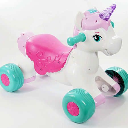 Click here for Kiddieland Light N Sounds Magical Ride-On Unicorn... prices