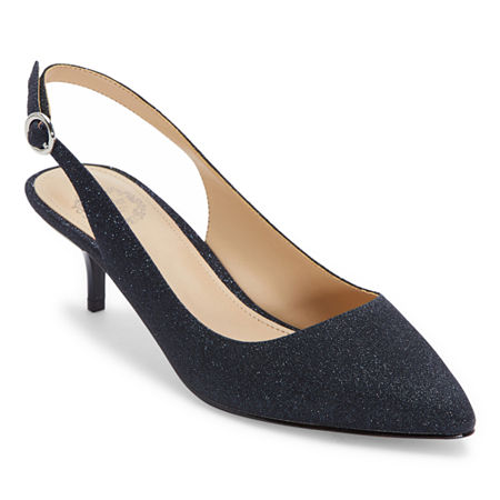 Click here for I. Miller Samaria Womens Closed Toe Kitten Heel Pu... prices
