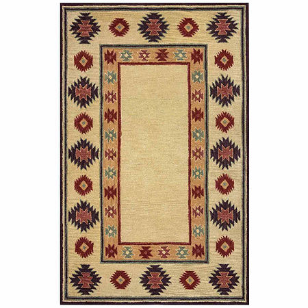 Click here for Rizzy Home Southwest Collection Adelynn Bordered R... prices
