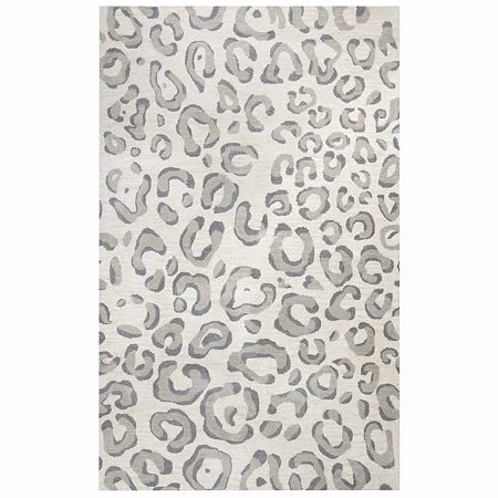 Click here for Rizzy Home Valintino Collection Fatima Animal Rect... prices