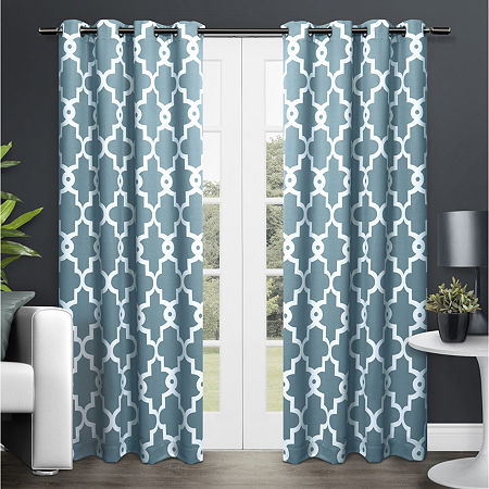 Click here for Exclusive Home Curtains Ironwork Grommet Top Energ... prices