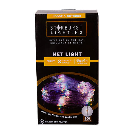 Click here for Kurt Adler 300-Light 6-Foot Starburst Multi LED Ne... prices
