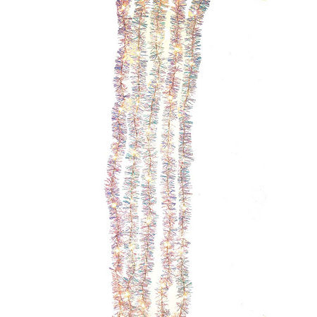 Click here for Kurt Adler 6.5-Foot Warm White Iridescent Tinsel C... prices
