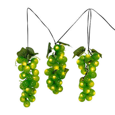 Click here for Kurt Adler 75-Light LED Large Green Grape Light Se... prices
